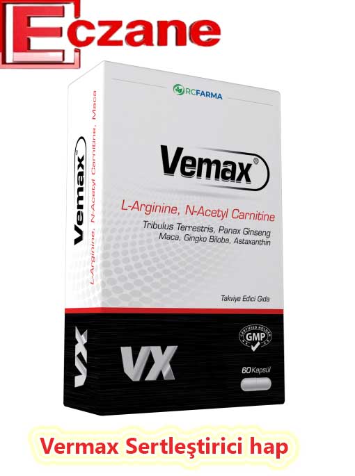 Vemax sertleştirici hap 60 tablet – Sizin Magaza